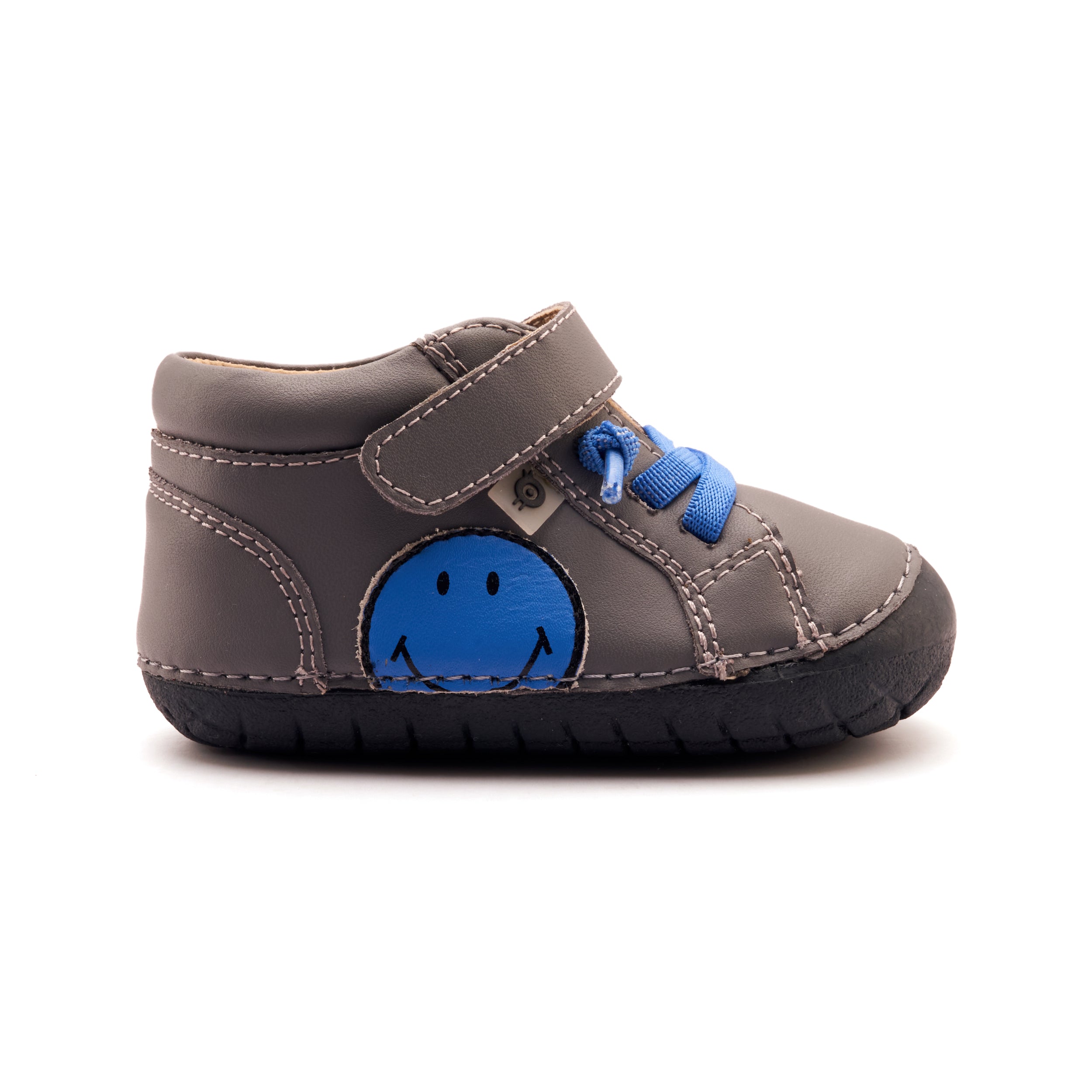 Old Soles Boy's Smiley Pave Casual Shoes - Shadow / Neon Blue – Just ...