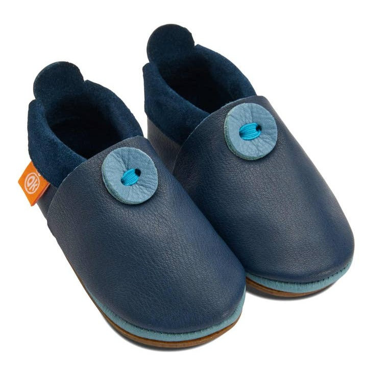 Orangenkinder Girl's and Boy's AMIGO Barefoot Shoes, Blue – Just Shoes ...