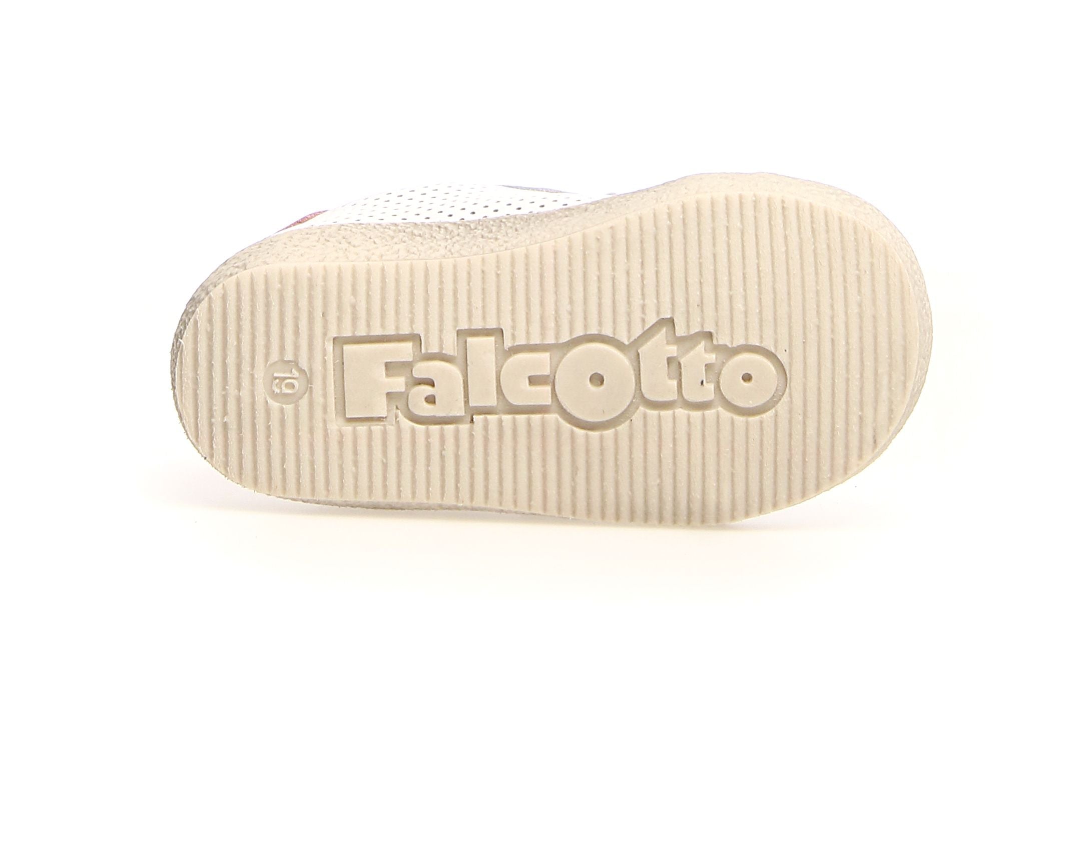 Falcotto Alnoite VL Girl's Sneakers - Metallic White/Pink – Just Shoes ...