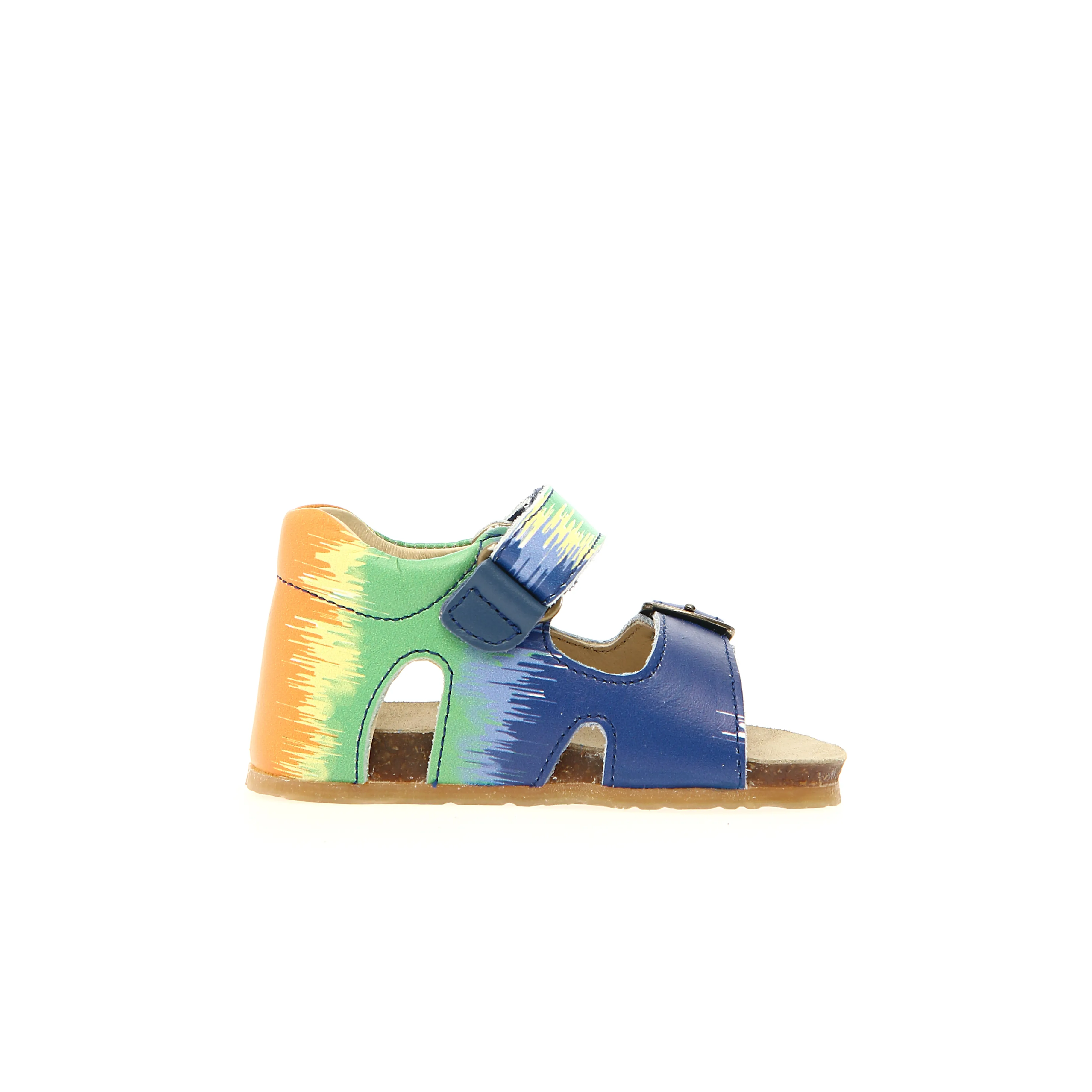 Falcotto Boy's Benar Sandals - Azure / Multi – Just Shoes for Kids