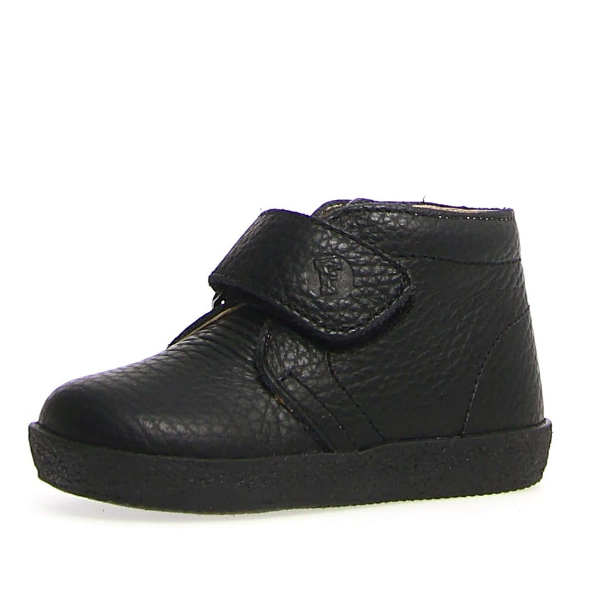 Falcotto Boy's and Girl's Conte Vl Calf Pebbled Shoes, Black – Just ...