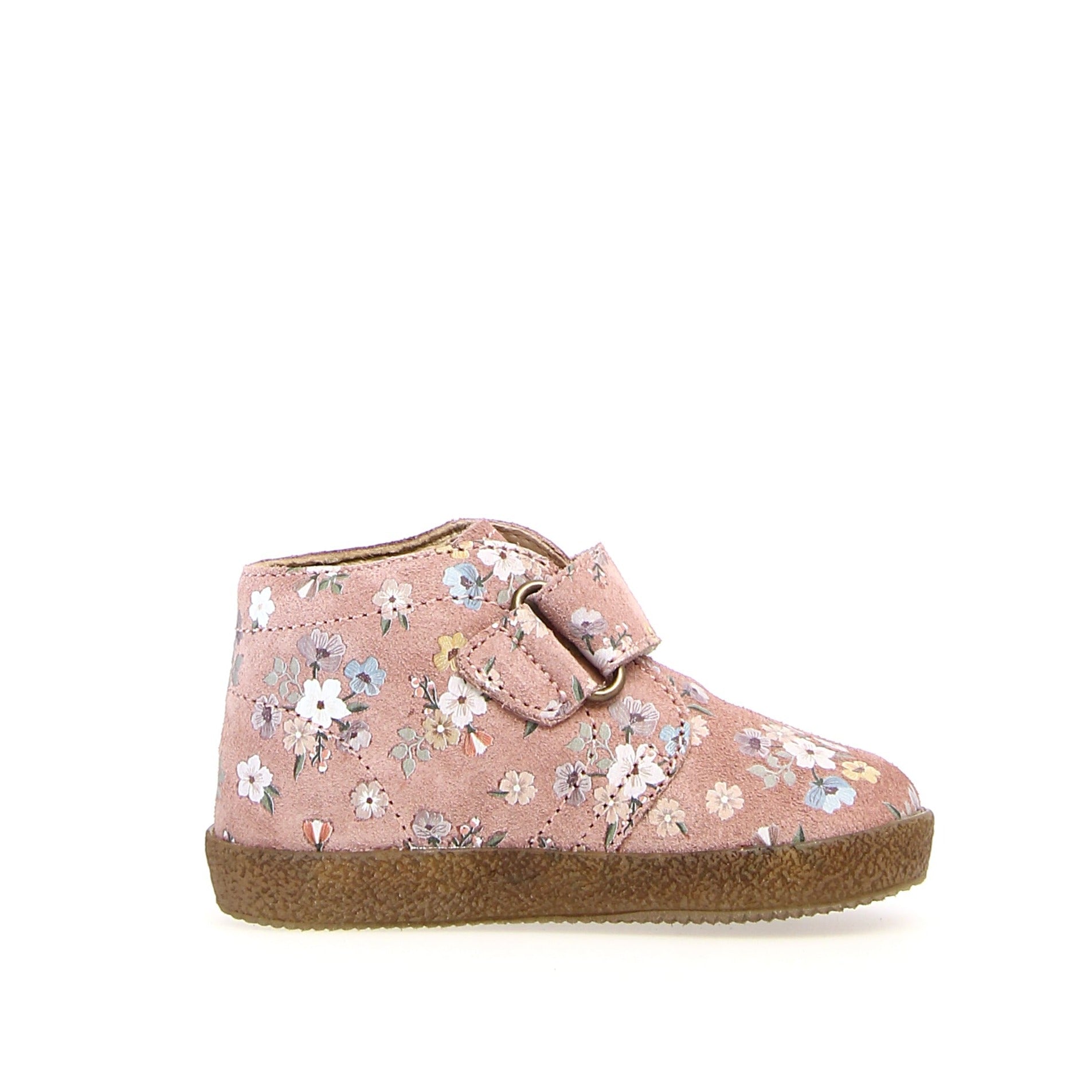 Falcotto Girl's Conte Vl Suede Floral Shoes, Rose – Just Shoes for Kids