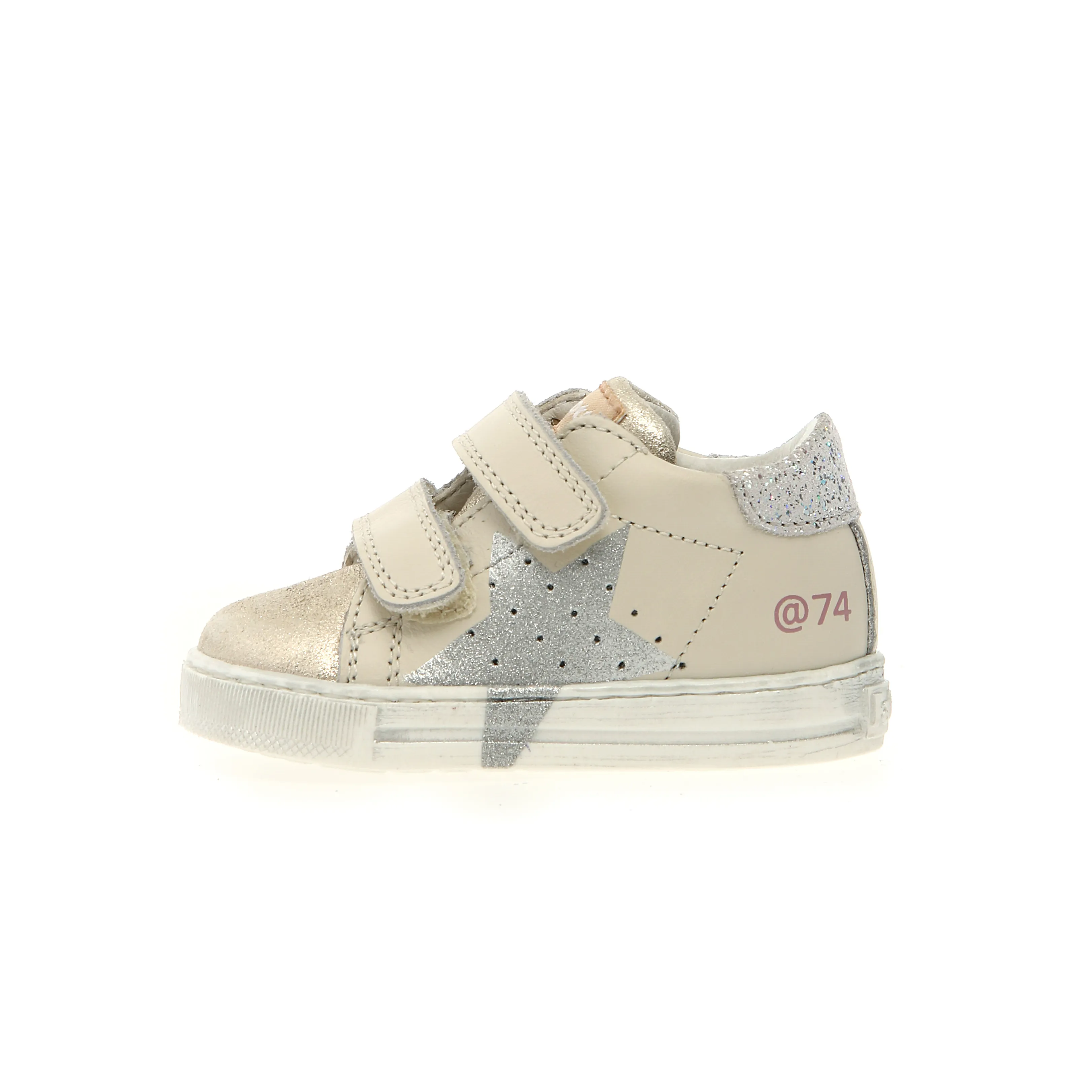 Falcotto Girl's Salazar 3 Vl Casual Shoes - Milk / Platinum – Just ...