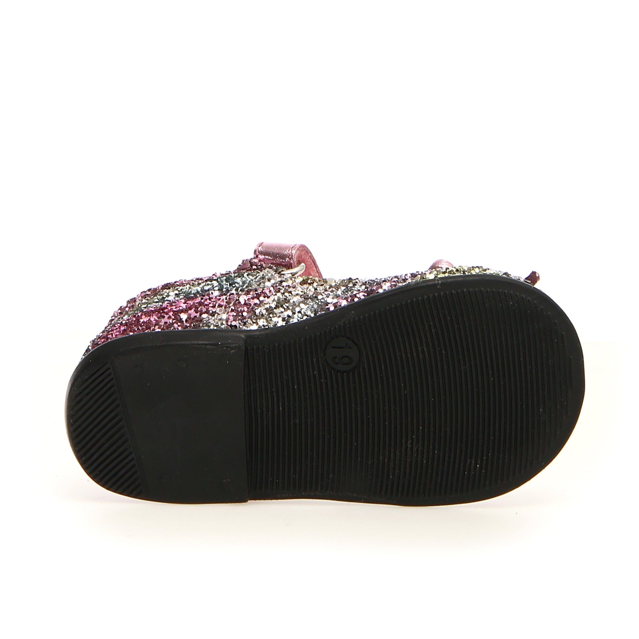 Naturino Girl's Ballet Glitter Shaded Shoes, Multicolor – Just Shoes ...