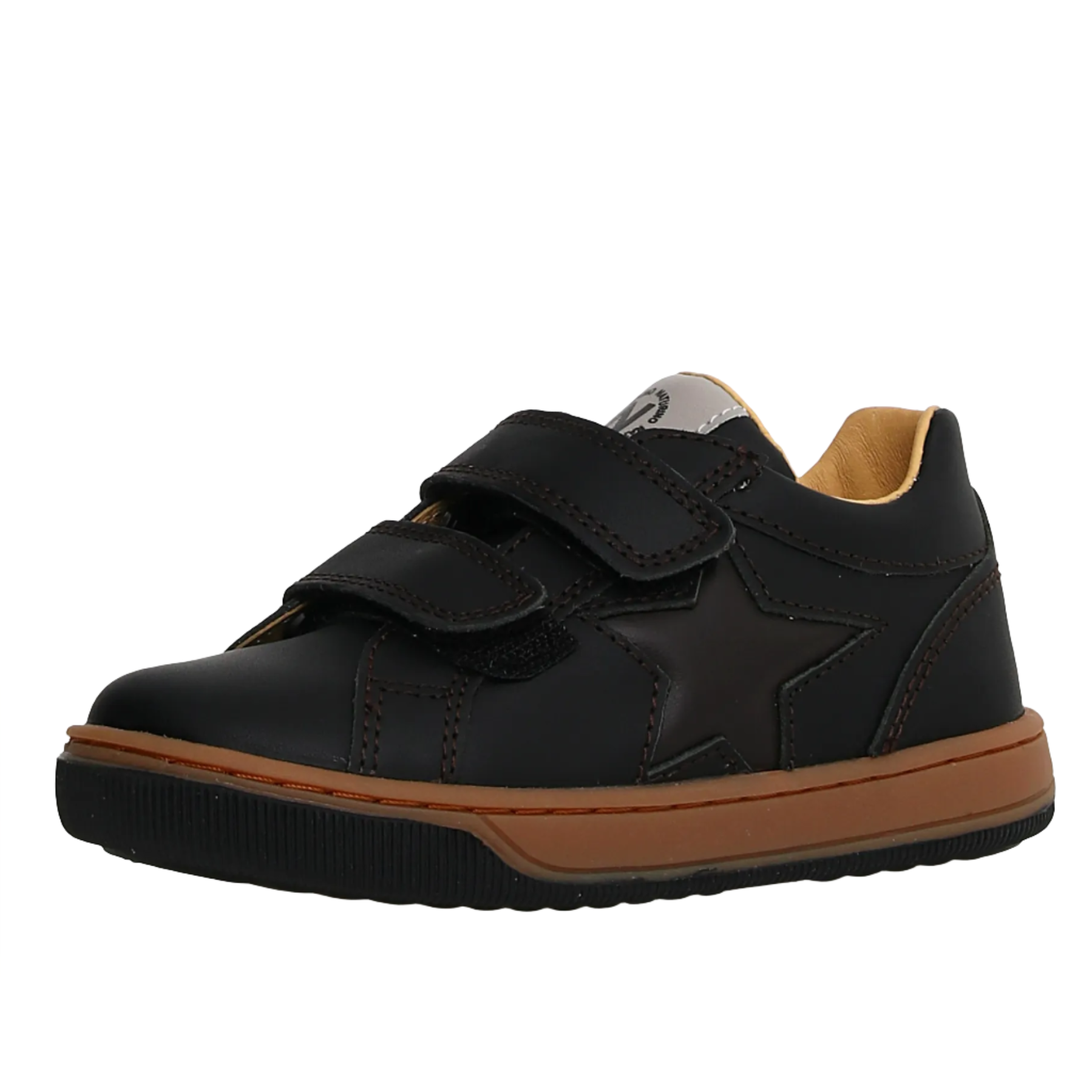 Naturino Minds Vl Boy's and Girl's Casual Shoes - Black/Dark Brown ...