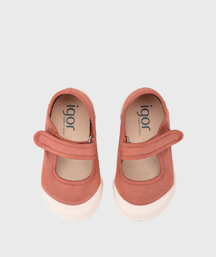 Igor Girl's Lona Mercedes Shoes - Terracota – Just Shoes for Kids