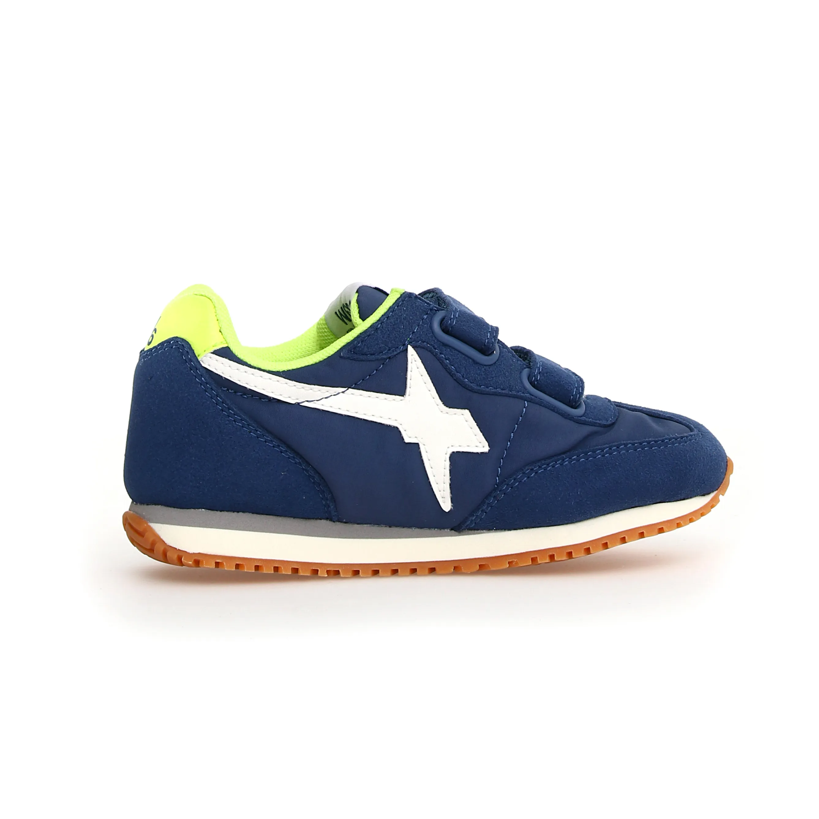 W6YZ Boy's Samoa Vl-J Casual Shoes - Azure / White / Yellow Fluo – Just ...