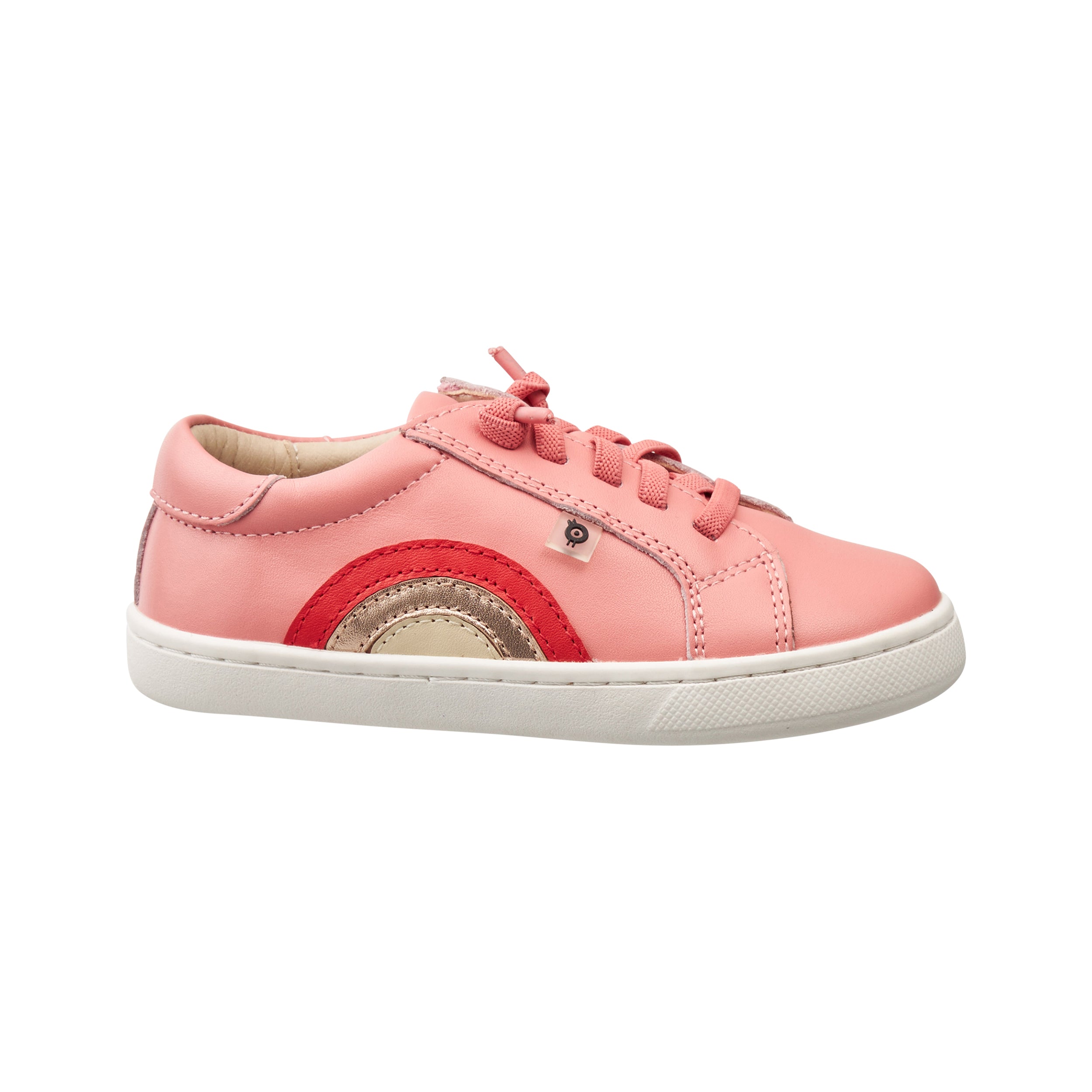 Old Soles Girl's 6152 Rainbow Jump Sneakers - Rossini / Bright Red ...