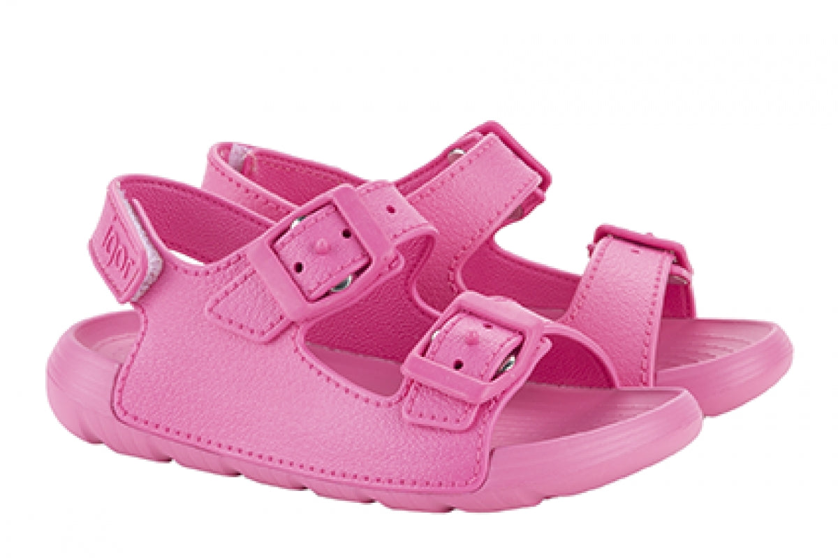 Igor Girl's Maui MC Sandals, Fucsia – Just Shoes for Kids