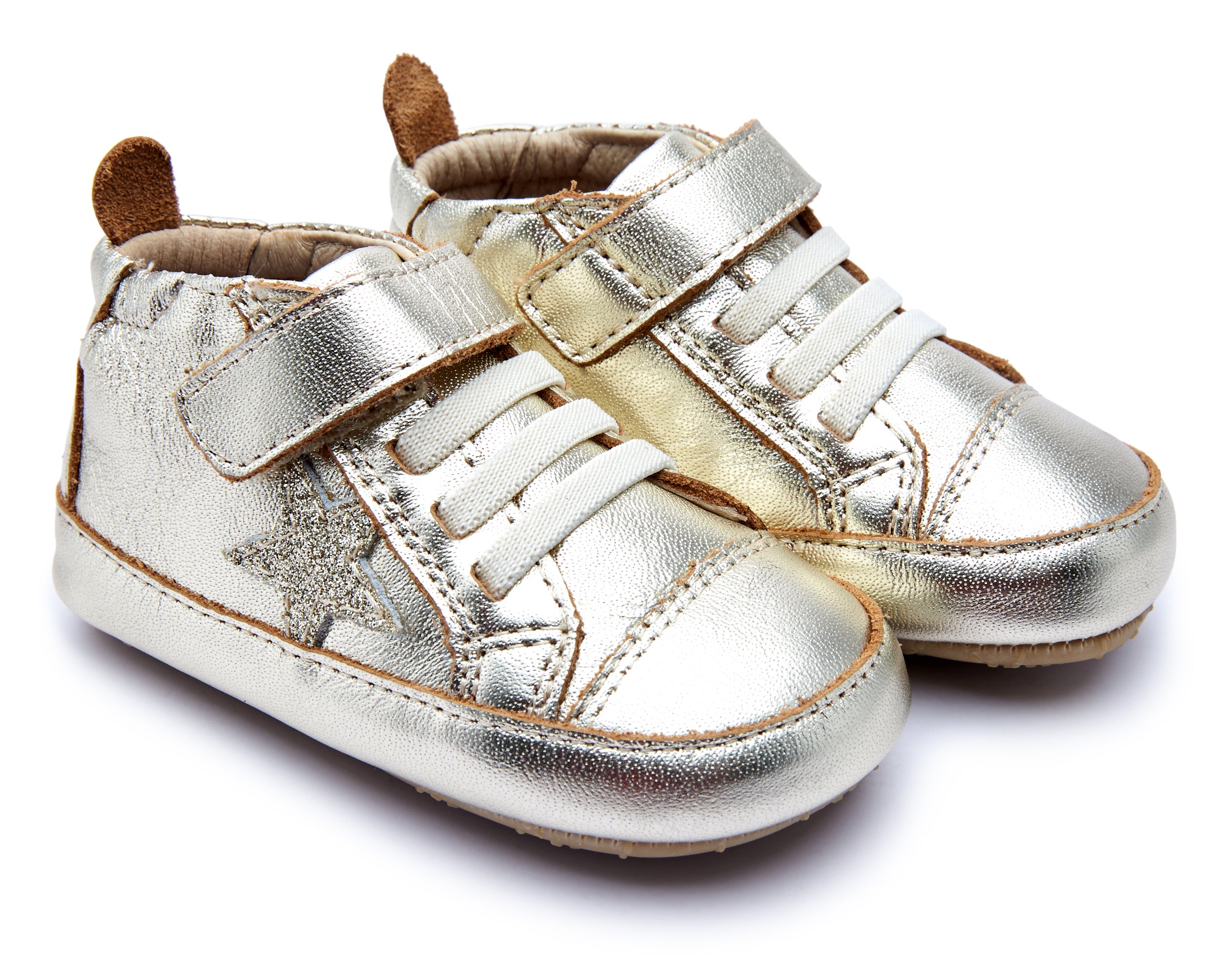 Old Soles Boy's & Girl's Star Roller Shoes - Gold/Glam Gold – Just ...