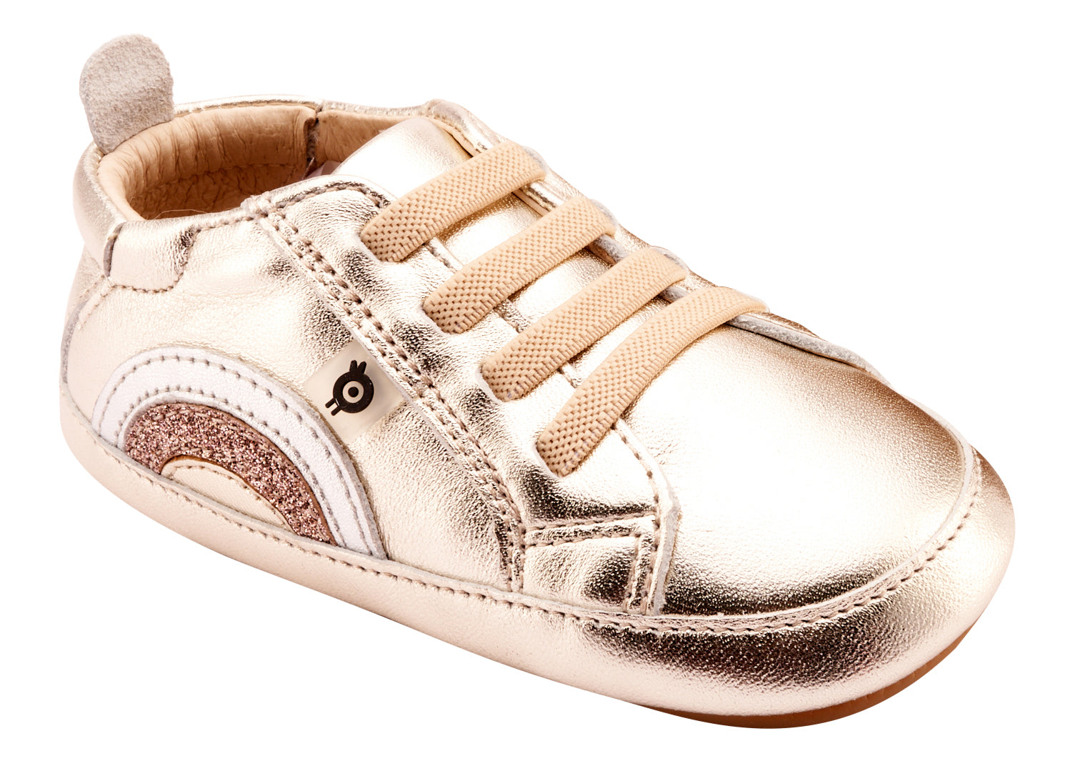 Old Soles Girl's 0071RT Rainbow Bub Casual Shoes - Titanium / Silver ...