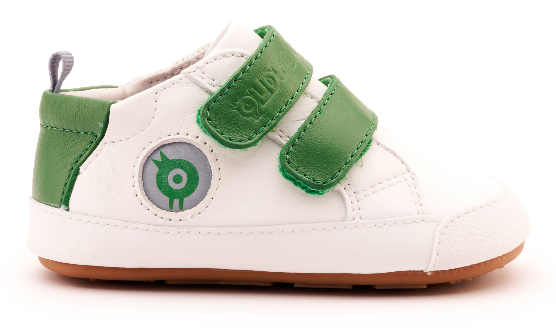 Old Soles Boy's & Girl's 0079RT Badge Bub Casual Shoes - Snow / Green ...