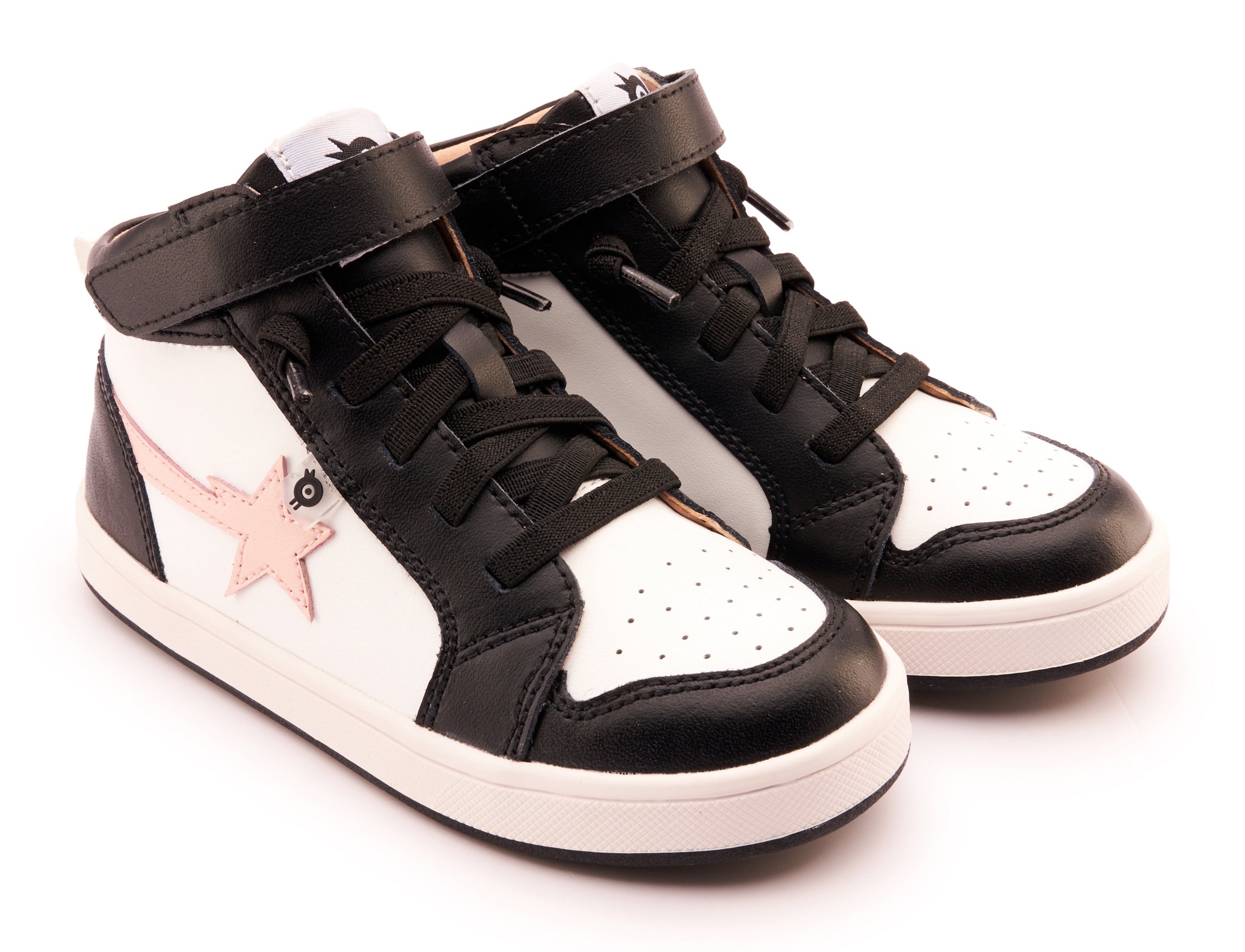 Old Soles Girl's 1007 Team-Star Casual Shoes - Snow / Powder Pink / Bl ...