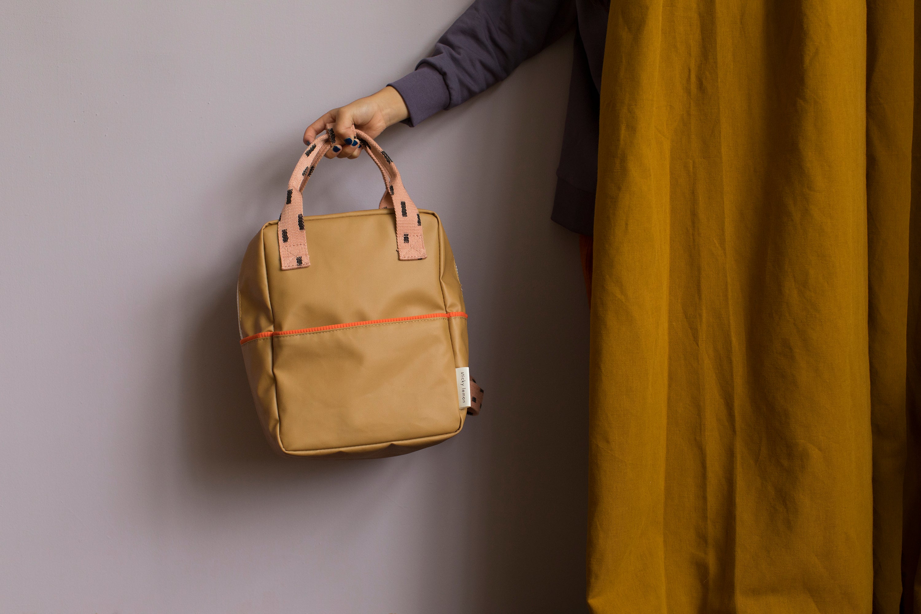 Sticky Lemon Sprinkles Collection Small Backpack, Panache Gold/Lemonad ...