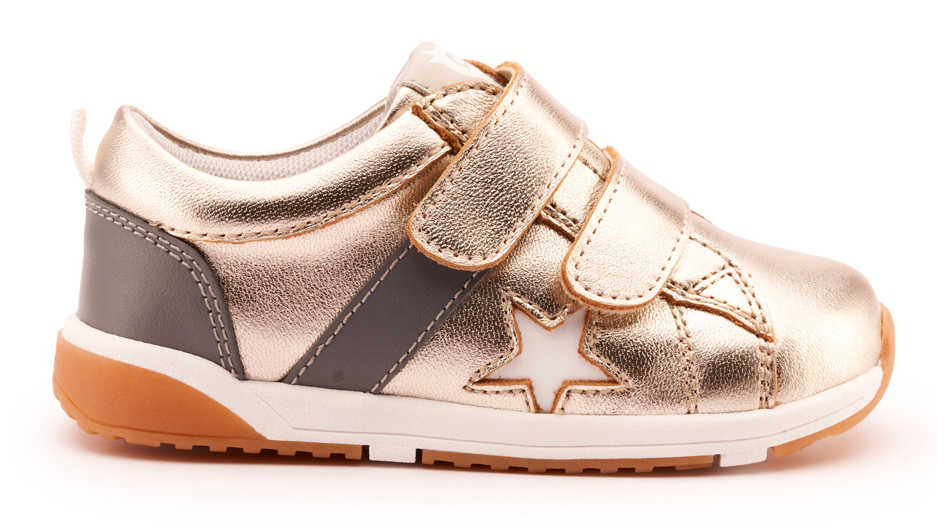 Old Soles Boy's and Girl's 2101 Track Squad Shoes - Gold / Shadow Grey ...