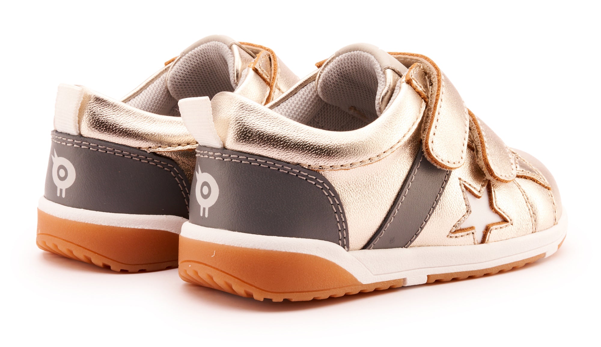 Old Soles Boy's and Girl's 2101 Track Squad Shoes - Gold / Shadow Grey ...