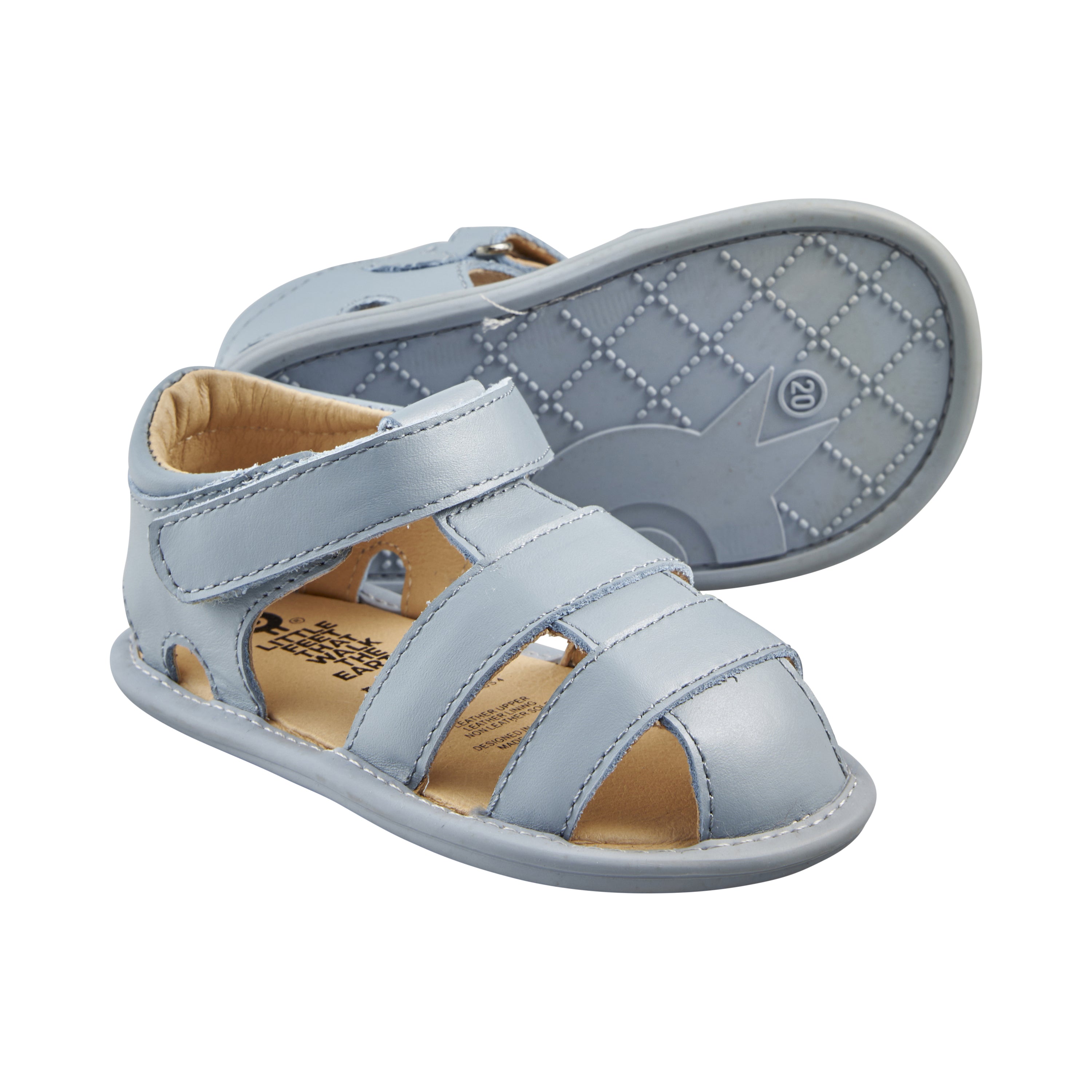 Old Soles Girl's and Boy's Wave Sandals - dusty blue – Just Shoes for Kids