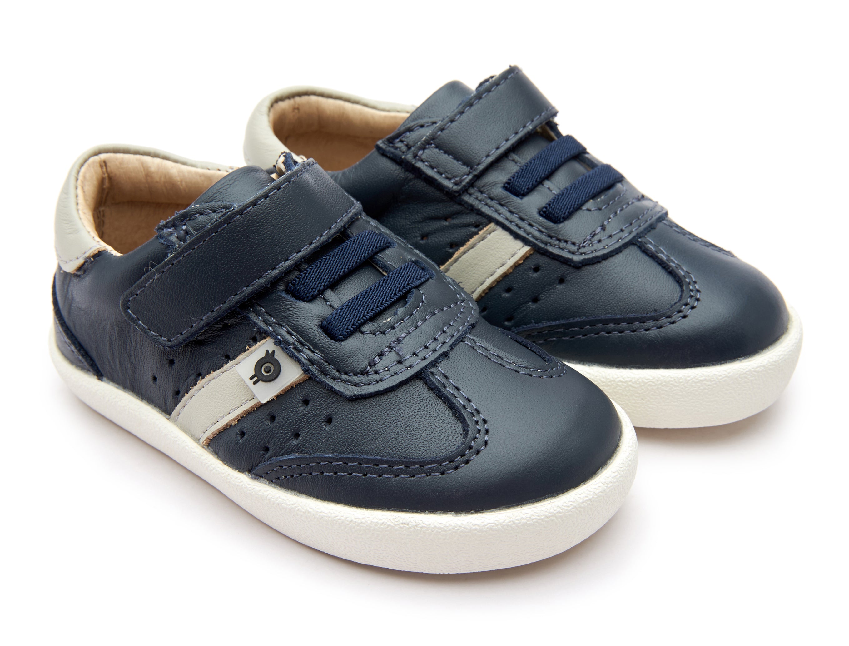 Old Soles Girl's and Boy's Loadout Shoes, Navy/Gris – Just Shoes for Kids