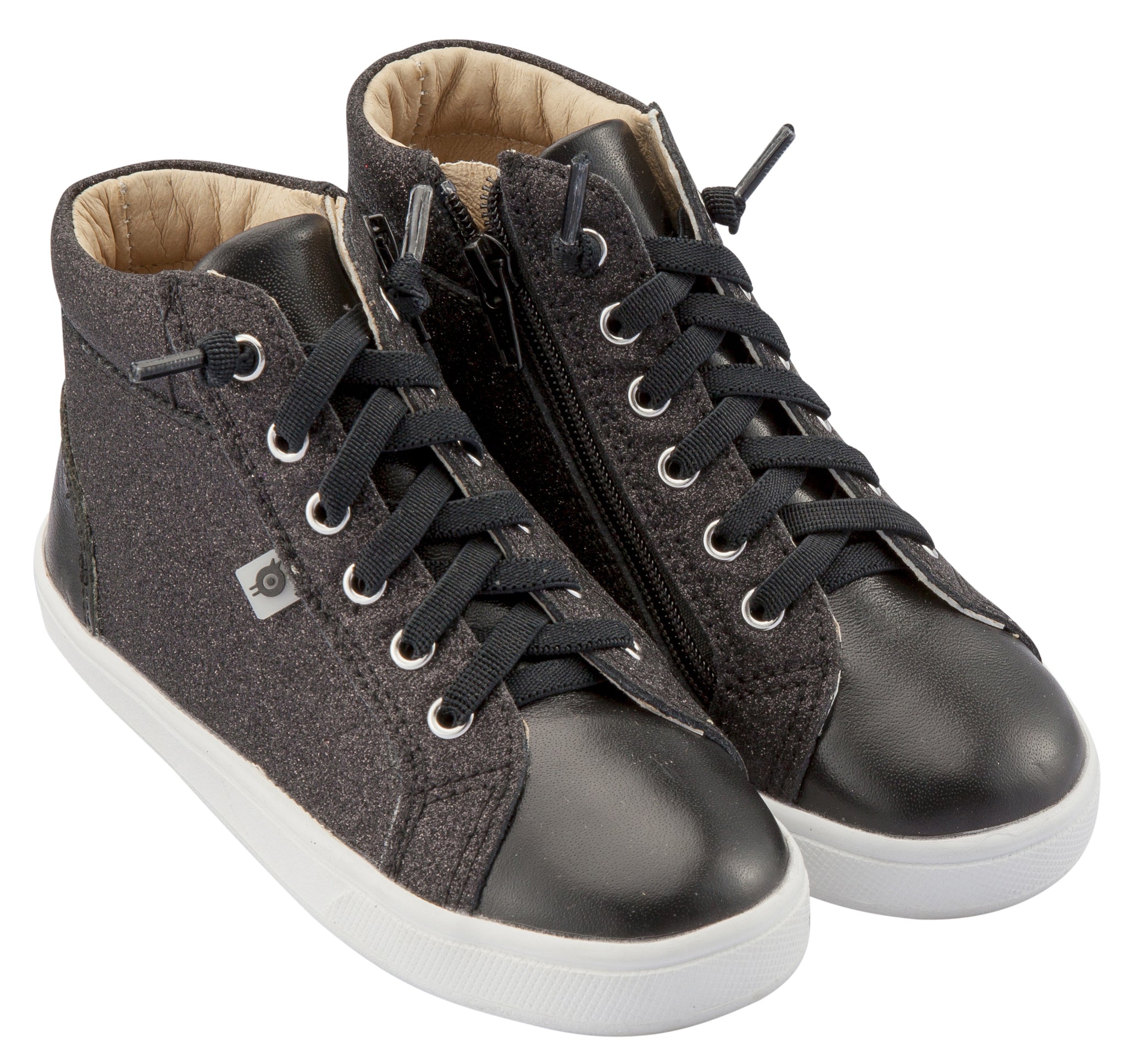 Old Soles Girl's & Boy's Ring Shoe, Glam Black / Nero – Just Shoes for Kids