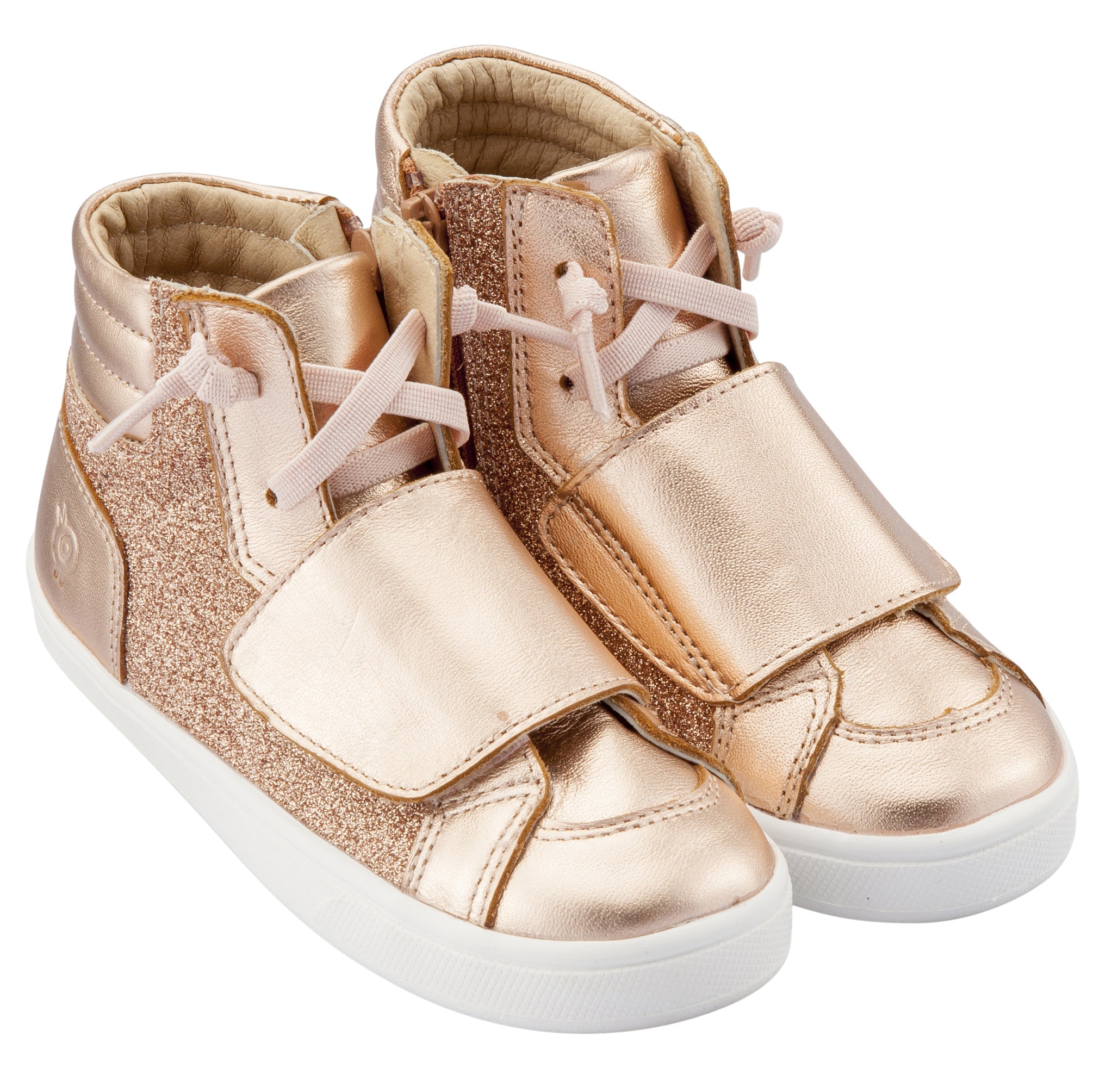 Old Soles Girl's O-Glam Sneakers, Glam Copper / Copper – Just Shoes for ...