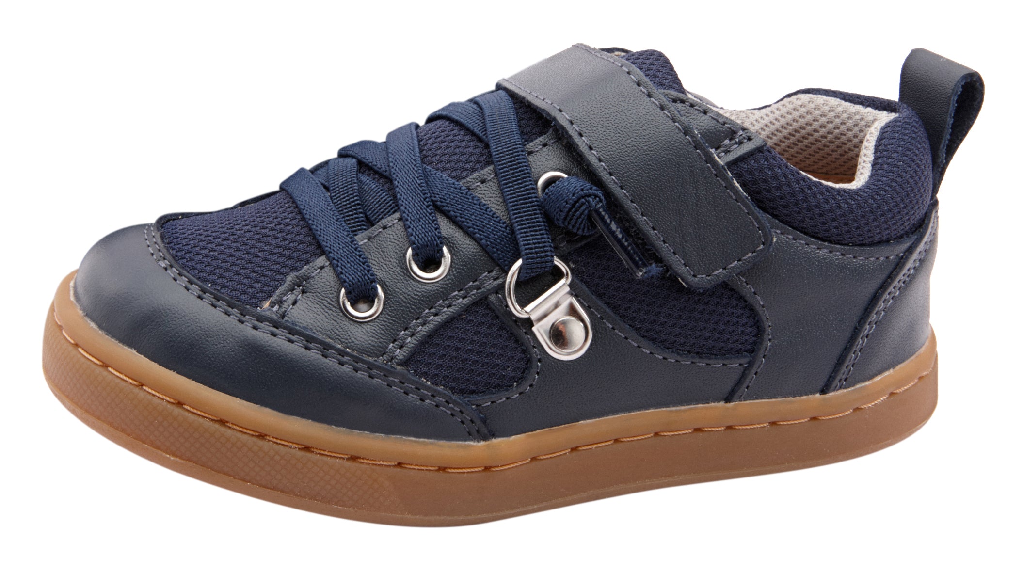 Old Soles Boy's & Girl's 6098 Bru High Top Shoes - Navy/Navy/Light Gre ...