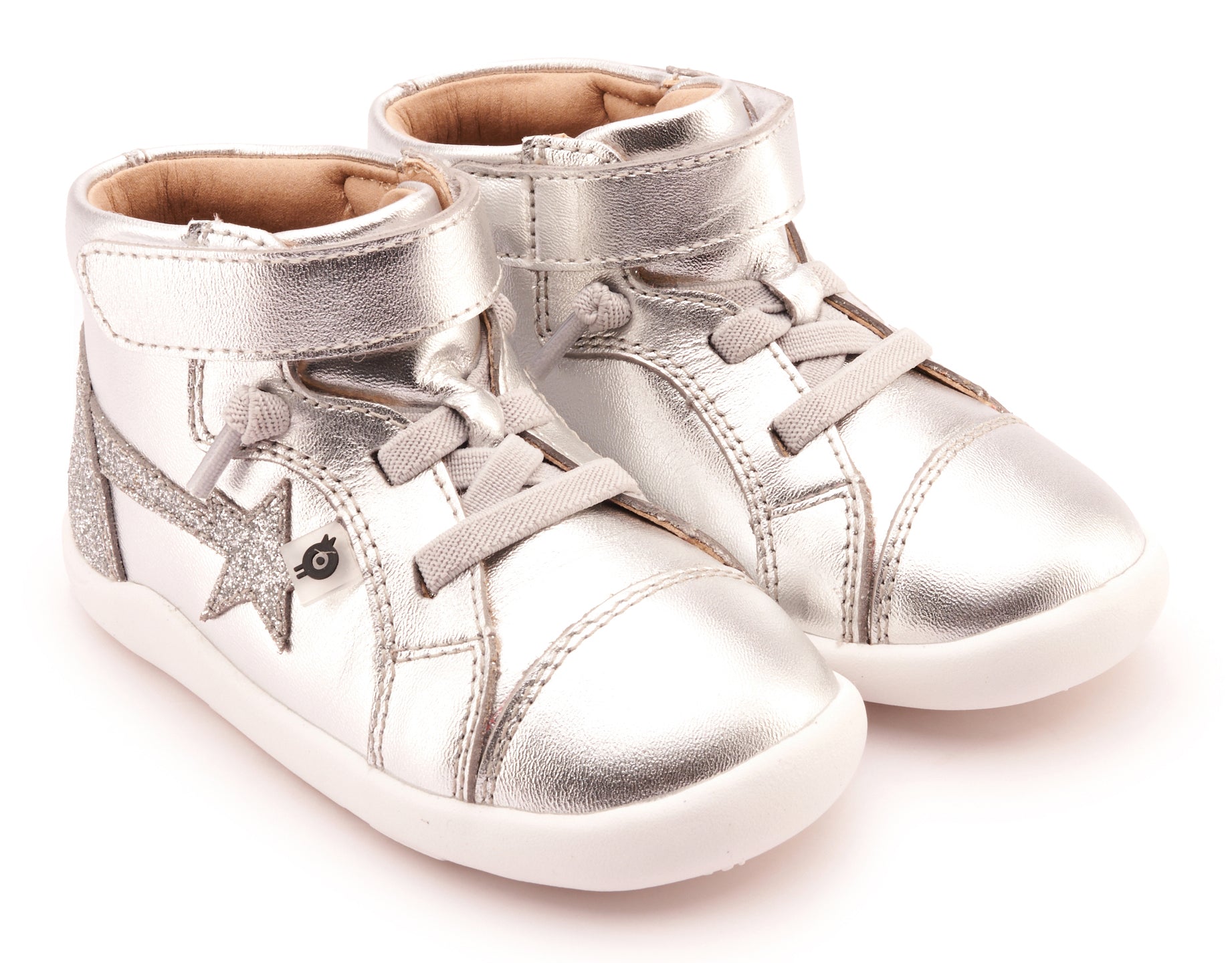 Old Soles Girl's 8038 Parade Casual Shoes - Silver / Glam Argent – Just ...