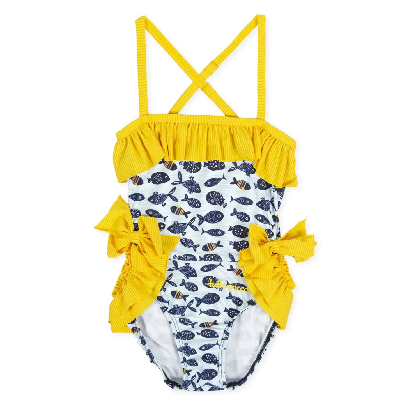 Tutto Piccolo Fish Swimsuit - Turquiose – Just Shoes for Kids