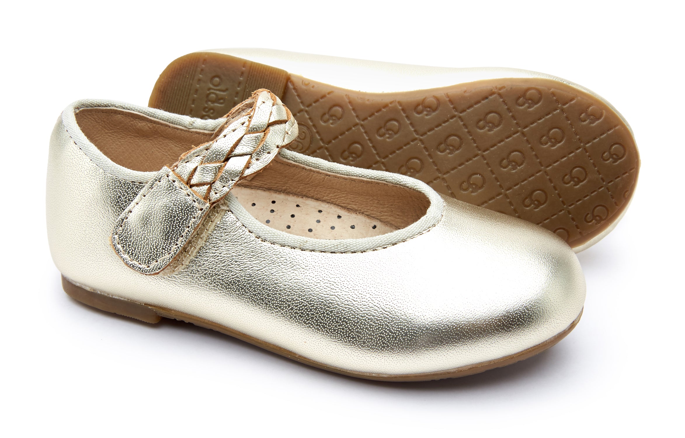 Old Soles Girl's 817 Lady Plat Shoes - Gold – Just Shoes for Kids