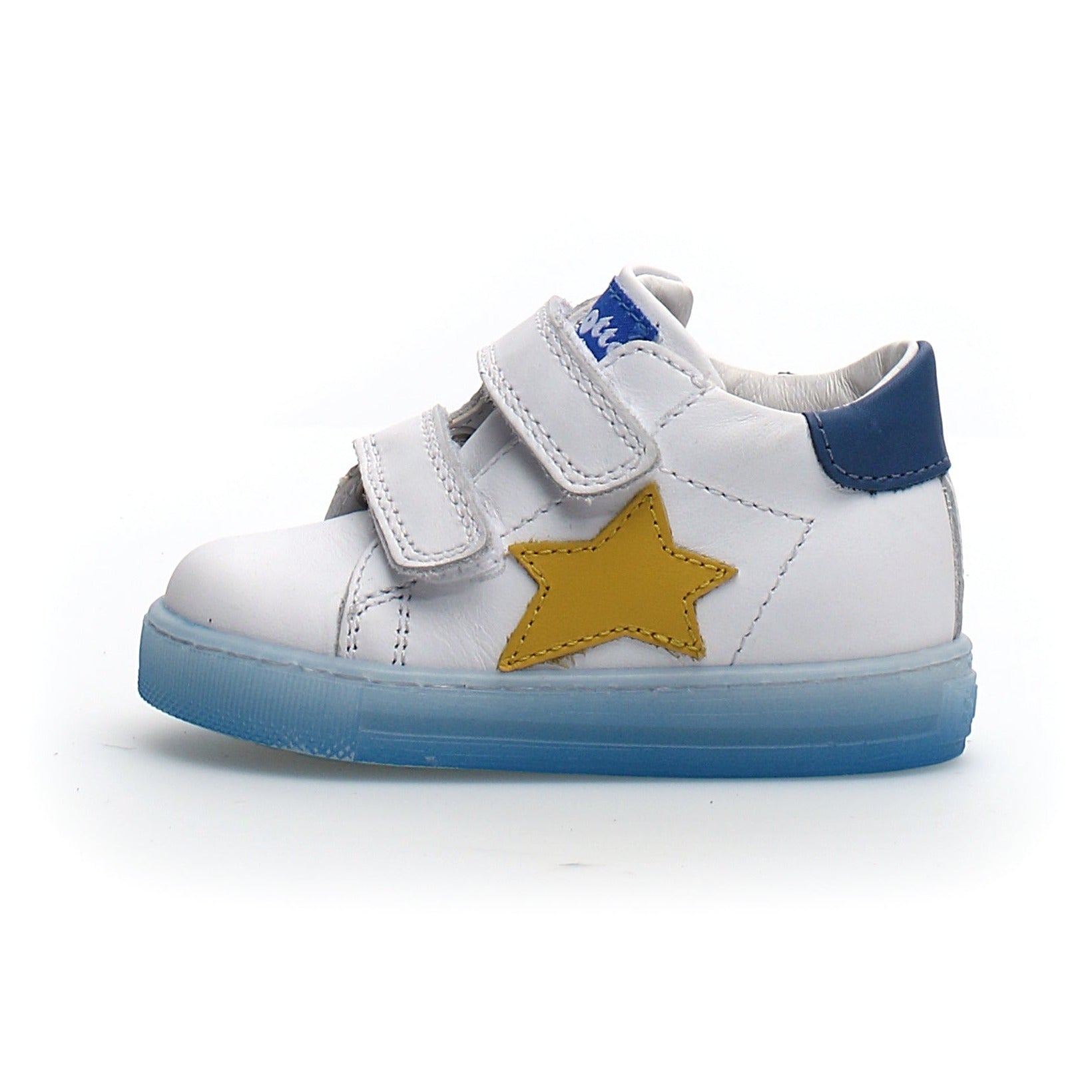 Falcotto Boy's and Girl's Sasha Vl Calf Fashion Sneakers - White/Azure ...