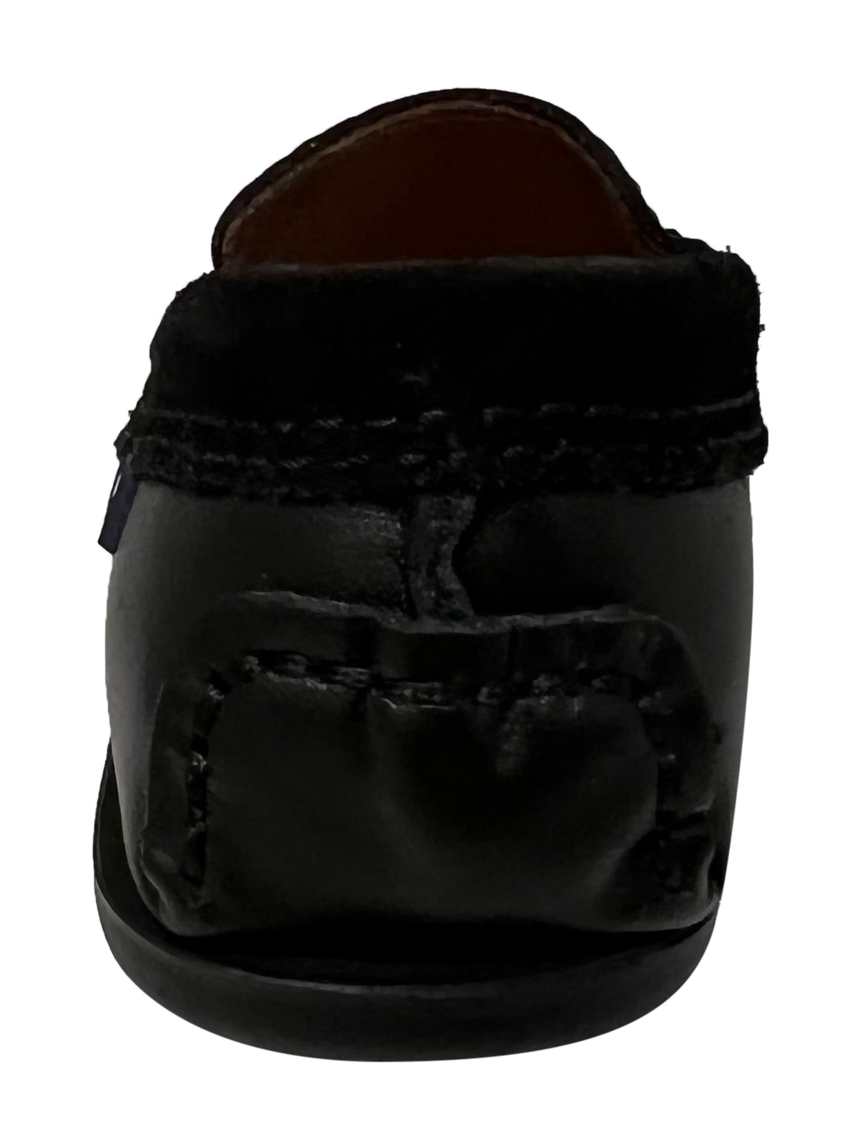 Atlanta Mocassin Boy's and Girl's Plain Vamp Leather and Suede Loafers ...