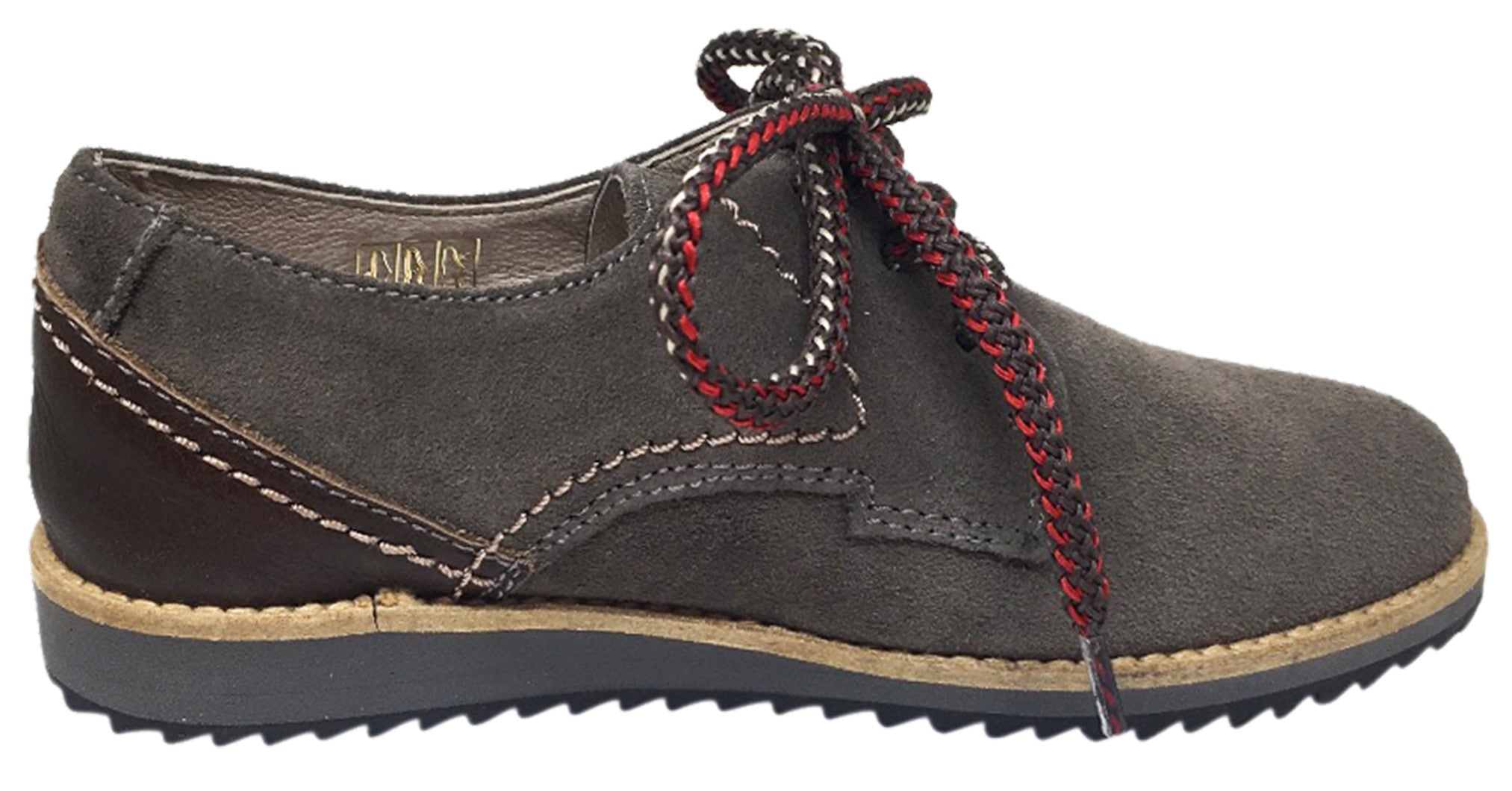 Hoo Shoes Boy's Howard's Suede Leather Multicolor Lace Up Platform Oxf ...