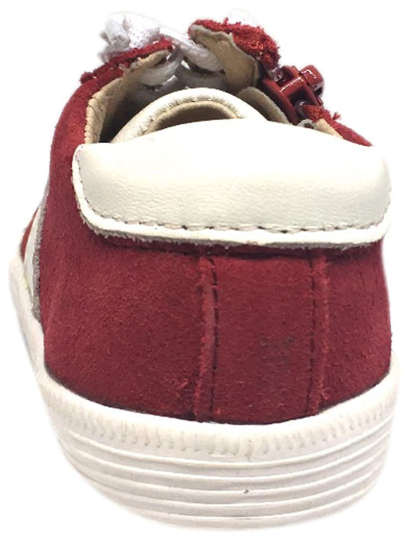 Old Soles Boy's and Girl's True Red Vintage Runner Slip On Stretch Lac ...