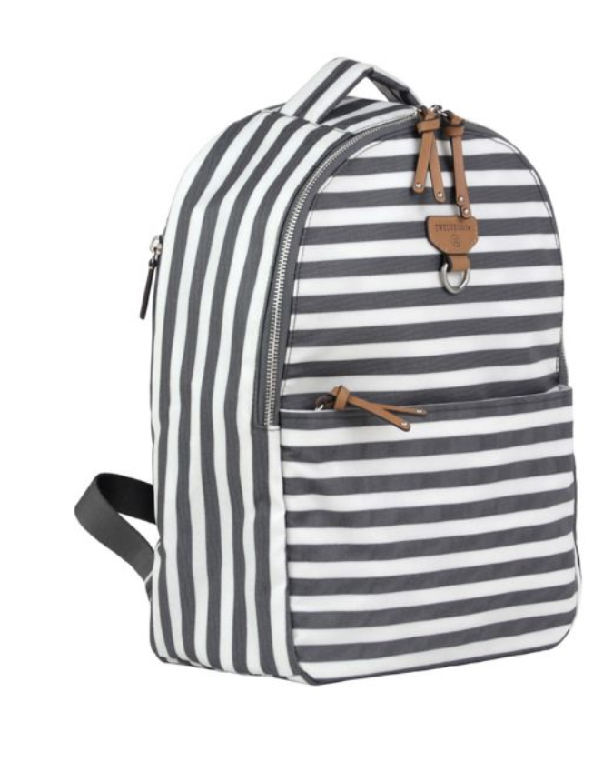 TWELVELittle Mini-Go Backpack, Grey Stripe – Just Shoes for Kids